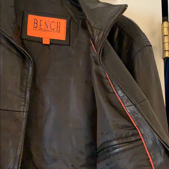 Bench | Jackets & Coats | Mens Leather Jacket Black | Poshmark
